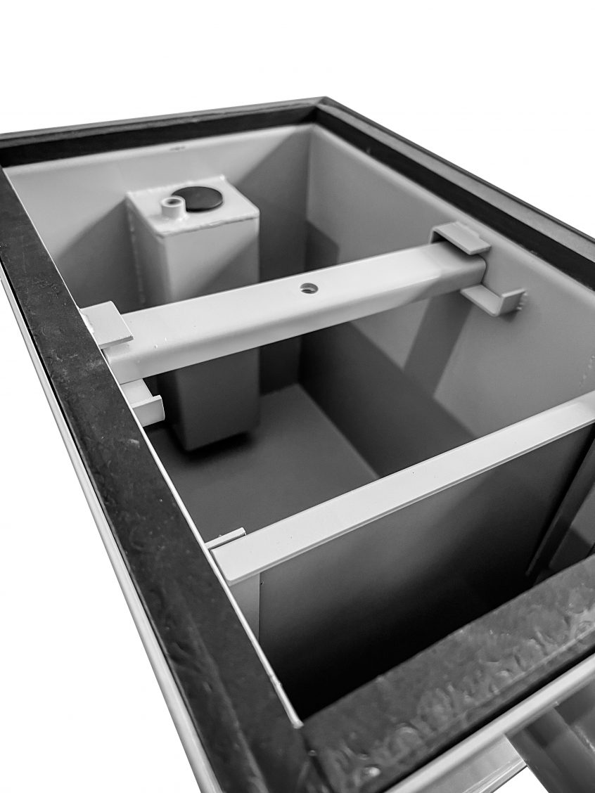 40 Litre Steel Grease Fat Trap - The Grease Trap Store