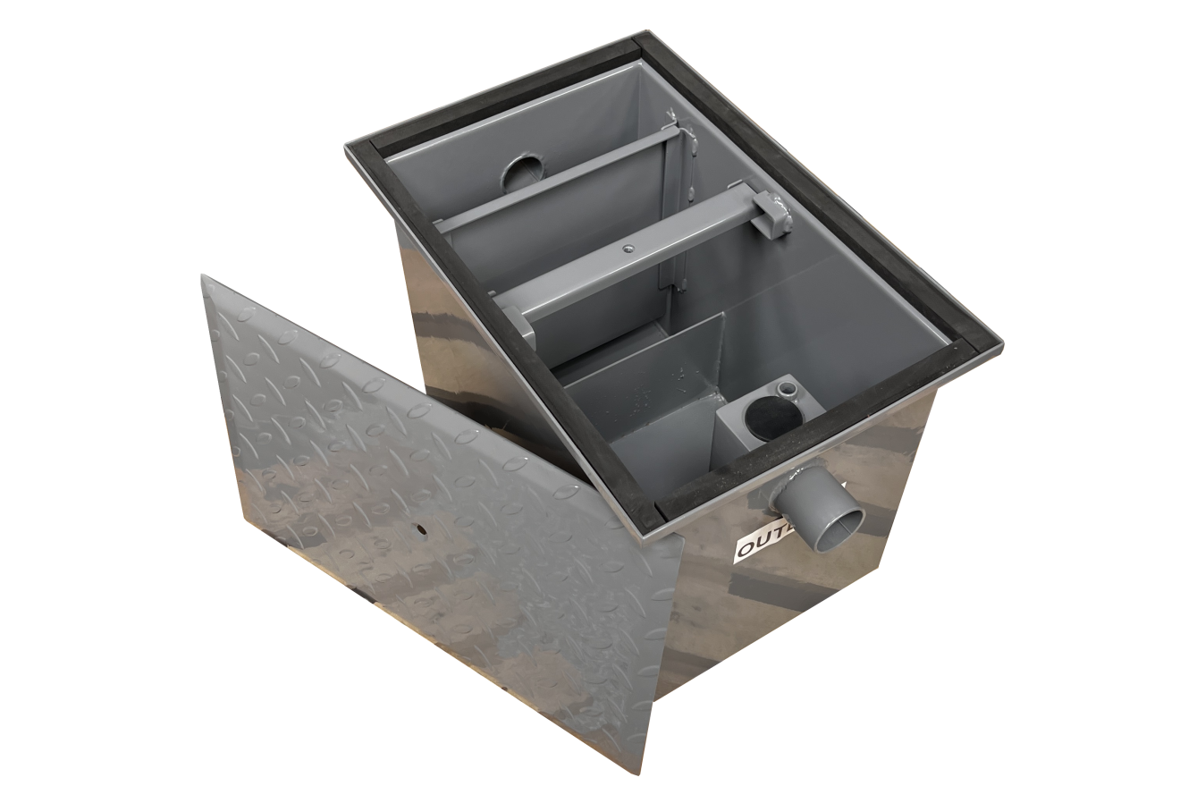 EPX20 - 20 Litre Epoxy Steel Grease Fat Trap - The Grease Trap Store