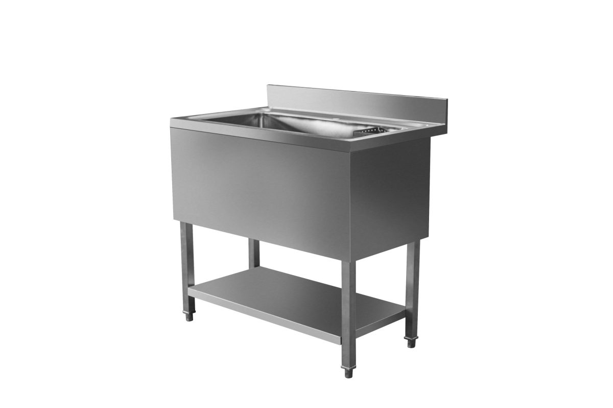 Super Wide Deep Commercial Pot Wash Sink – 1200mm